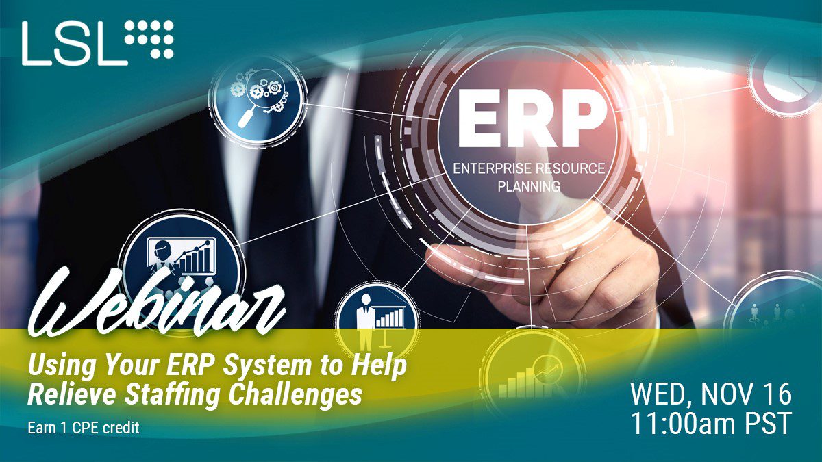 Using Your ERP System to Help Relieve Staffing Challenges