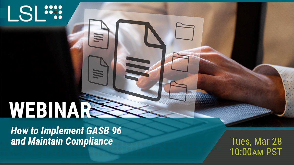 How to Implement GASB 96 & Maintain Compliance